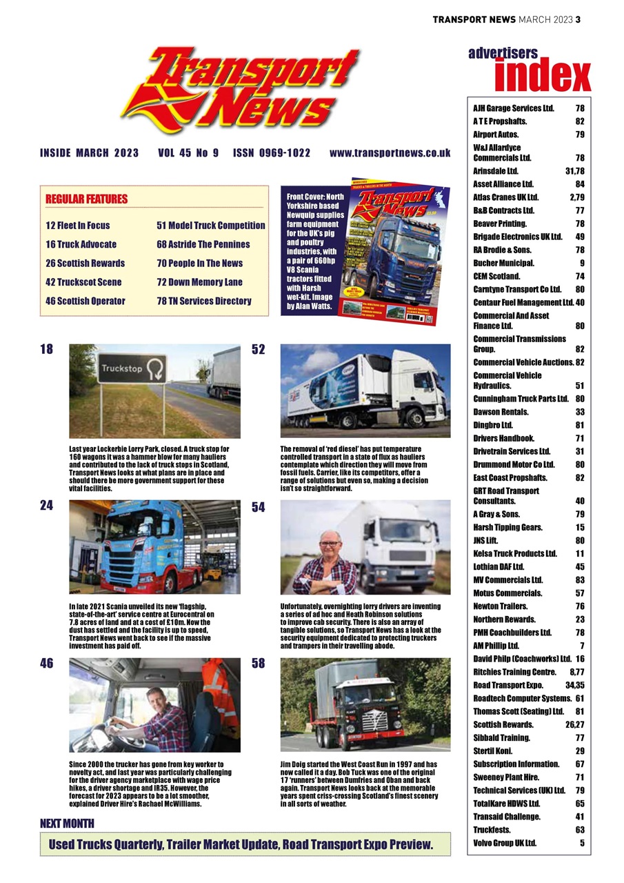 Transport News Magazine - March 2023 Back Issue