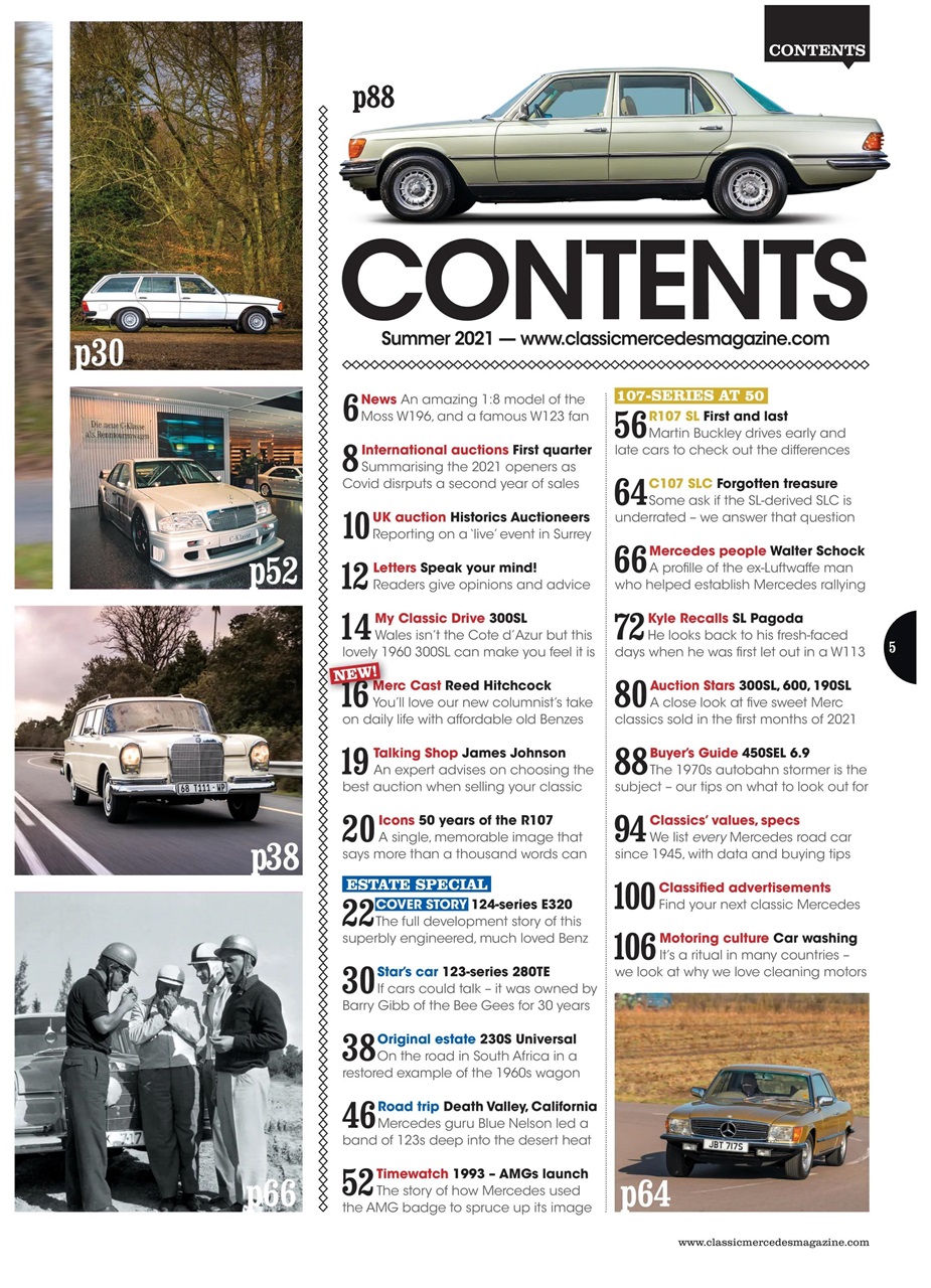 Classic Mercedes Magazine - Issue 35 Back Issue