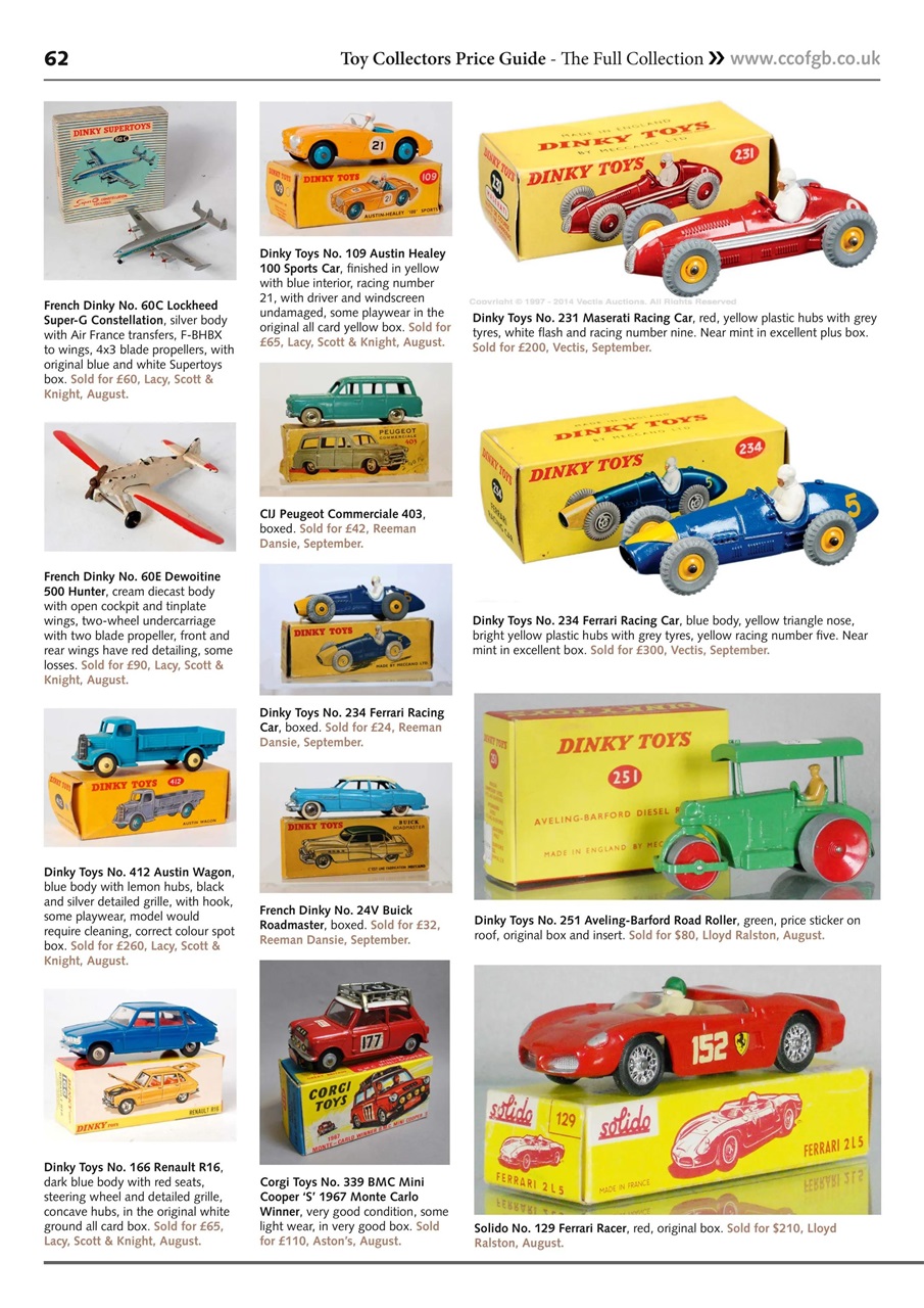Toy Collectors Price Guide Magazine - Toy Collectors Price Guide - The ...