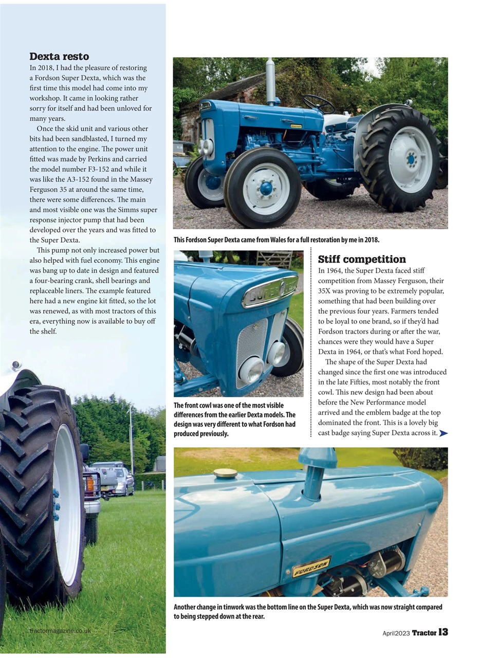 Tractor & Farming Heritage Magazine - Apr-23 Back Issue