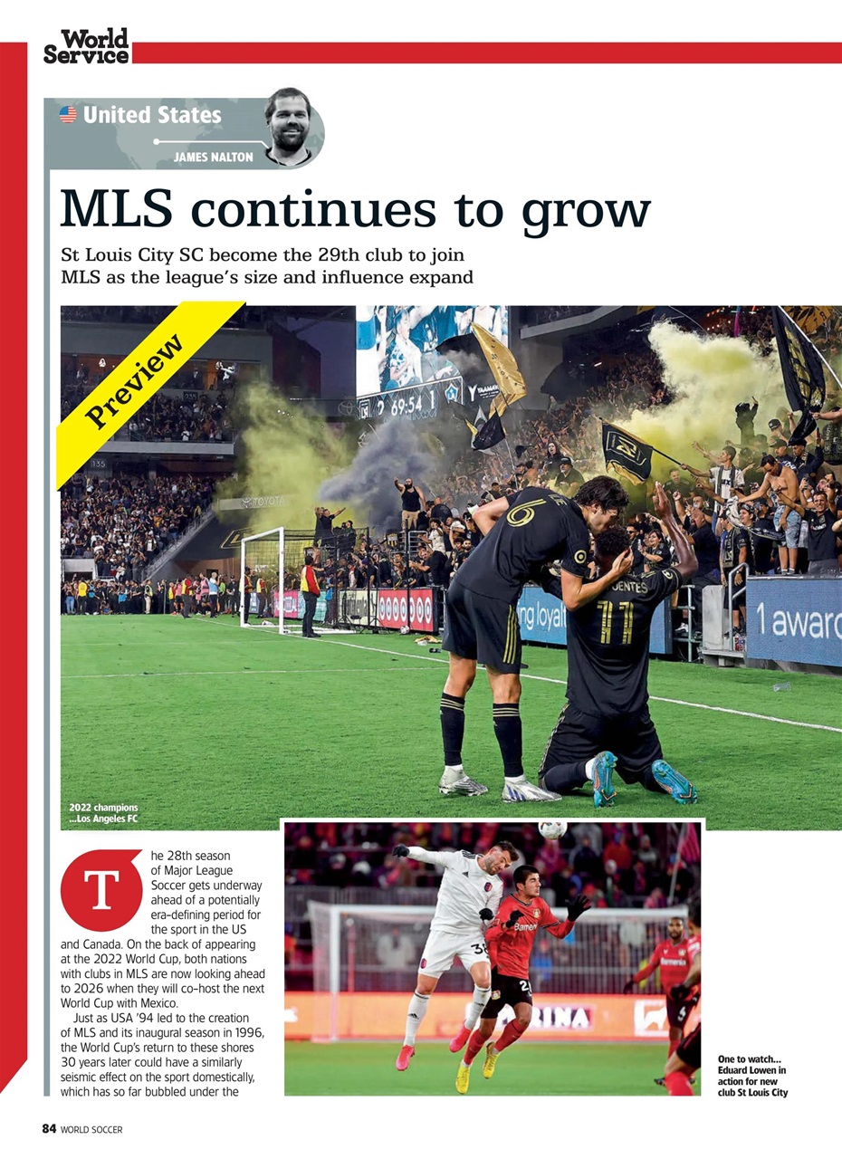 World Soccer Magazine - Mar-23 Back Issue