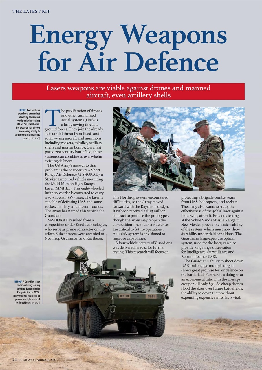 Combat Aircraft Journal Magazine - US Army Yearbook 2023 Special Issue