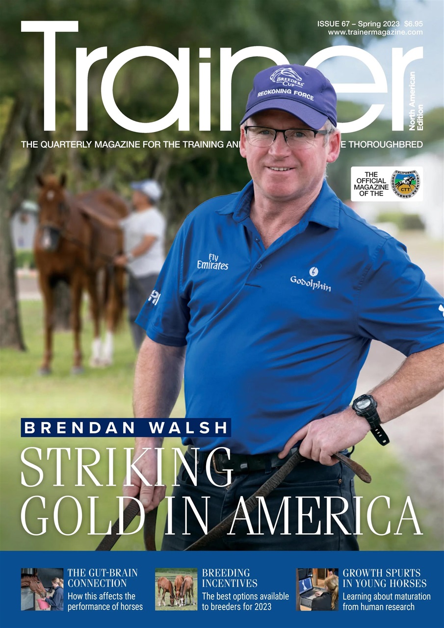 North American Trainer Magazine - horse racing - Spring 2023 Back Issue