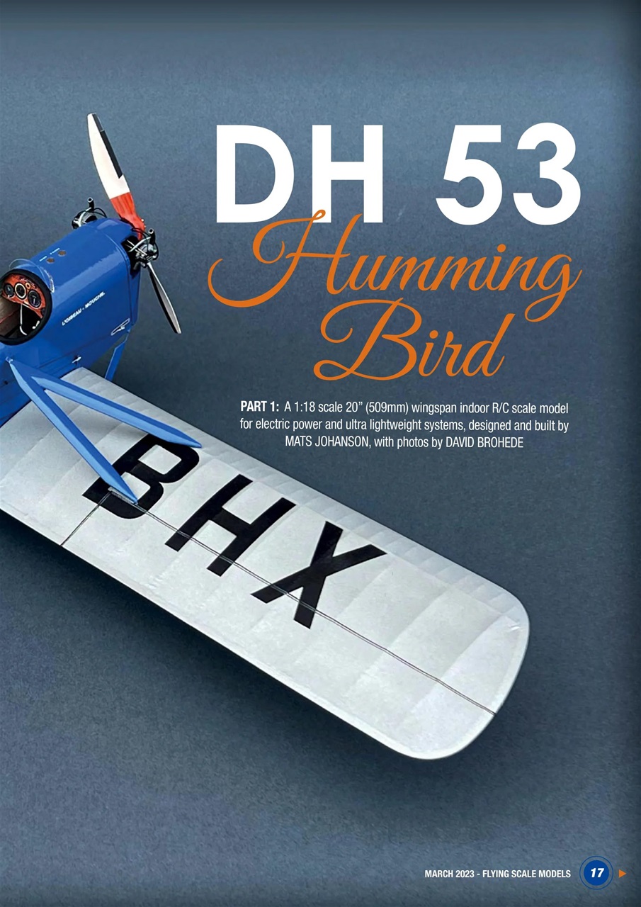 Flying Scale Models Magazine - March 23 Back Issue