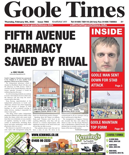 Goole Times Magazine - February 9th 2023 Back Issue