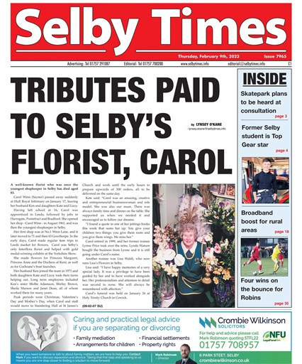 Selby Times Magazine - February 9th 2023 Edição anterior