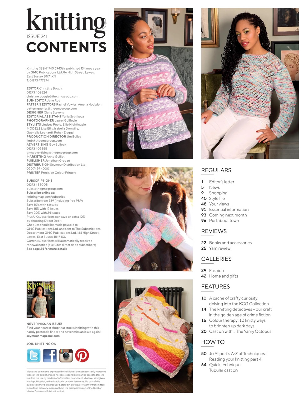Knitting Magazine - Issue 241 Subscriptions | Pocketmags