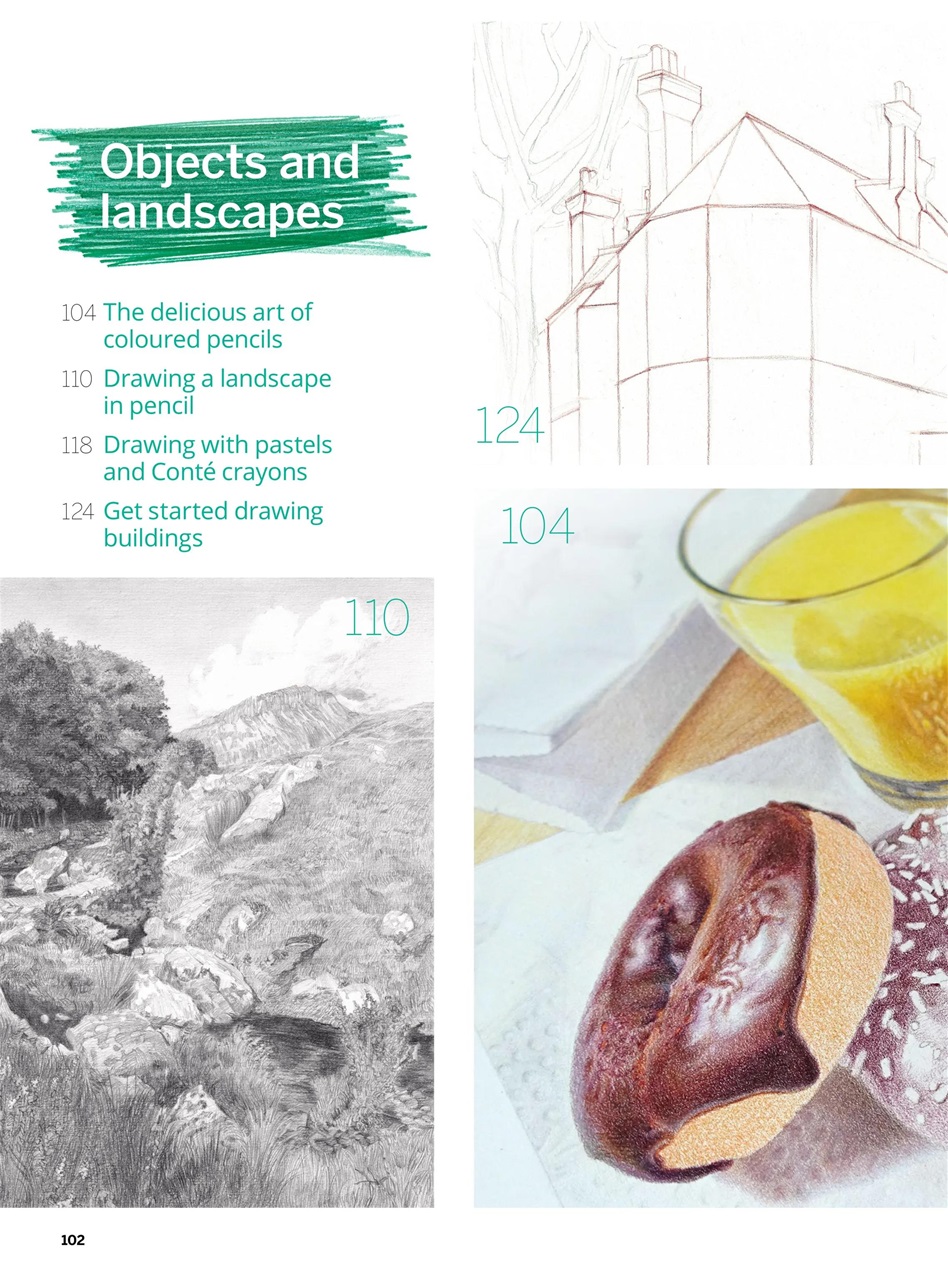 Creative Bookazine - Paint & Draw Beginner's Guide to Drawing First ...