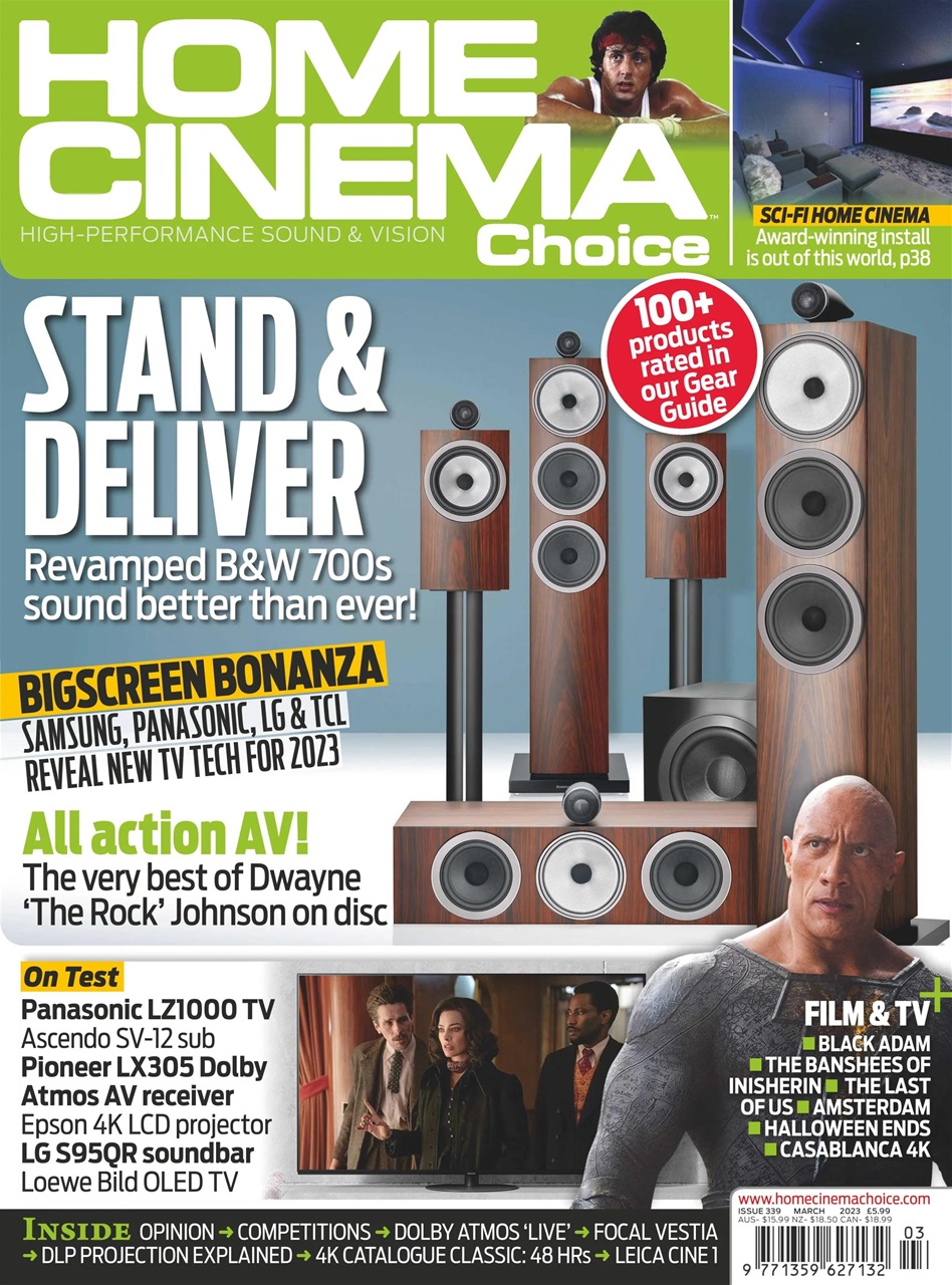 Home Cinema Choice Magazine - March 2023 Subscriptions | Pocketmags
