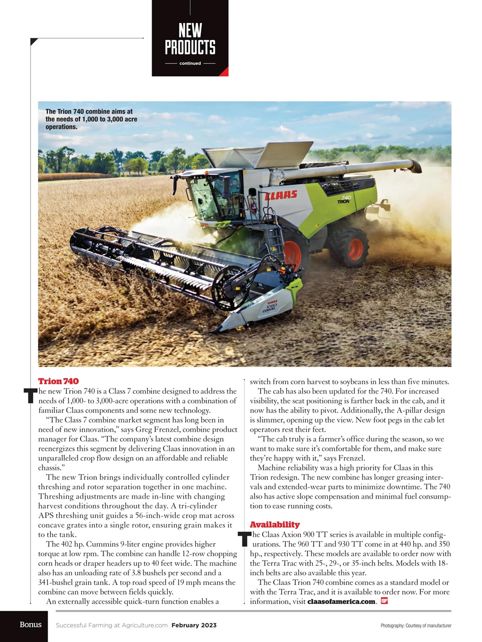 Successful Farming Magazine - February 2023 Back Issue