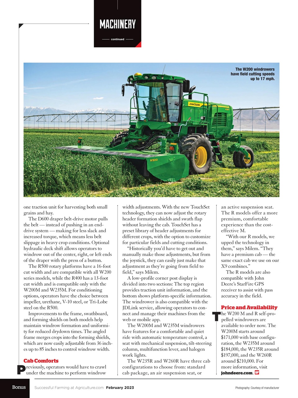 Successful Farming Magazine - February 2023 Back Issue