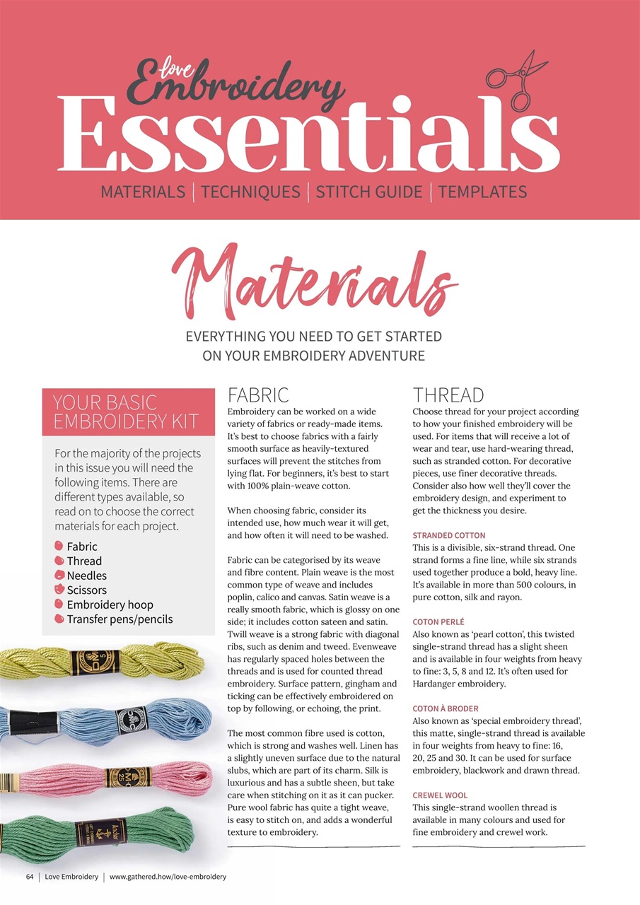 Love Embroidery Magazine - Issue 37 Subscriptions | Pocketmags
