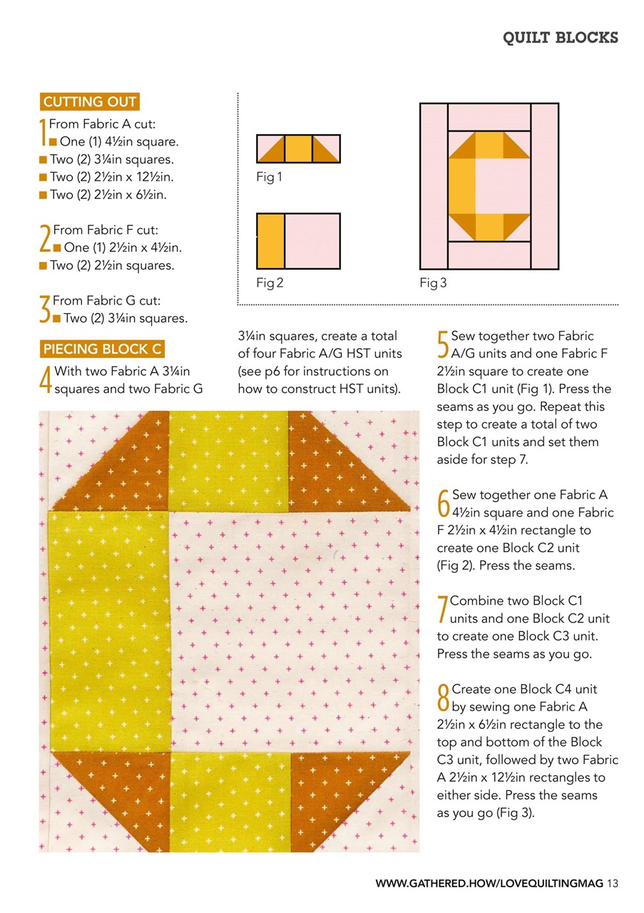 Love Patchwork & Quilting Magazine - Issue 121 Back Issue