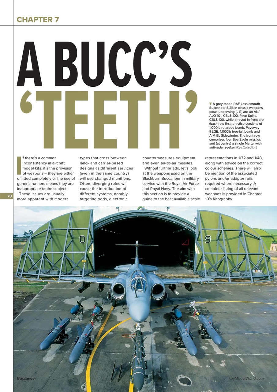 Aviation Specials Magazine - Scale Modelling: Buccaneer Back Issue