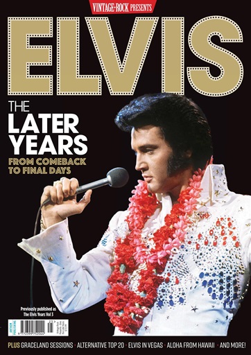 Vintage Rock Presents Magazine - Elvis: The Later Years Back Issue