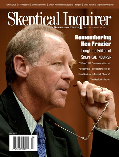 Skeptical Inquirer Magazine - Mar/Apr 2023 Back Issue