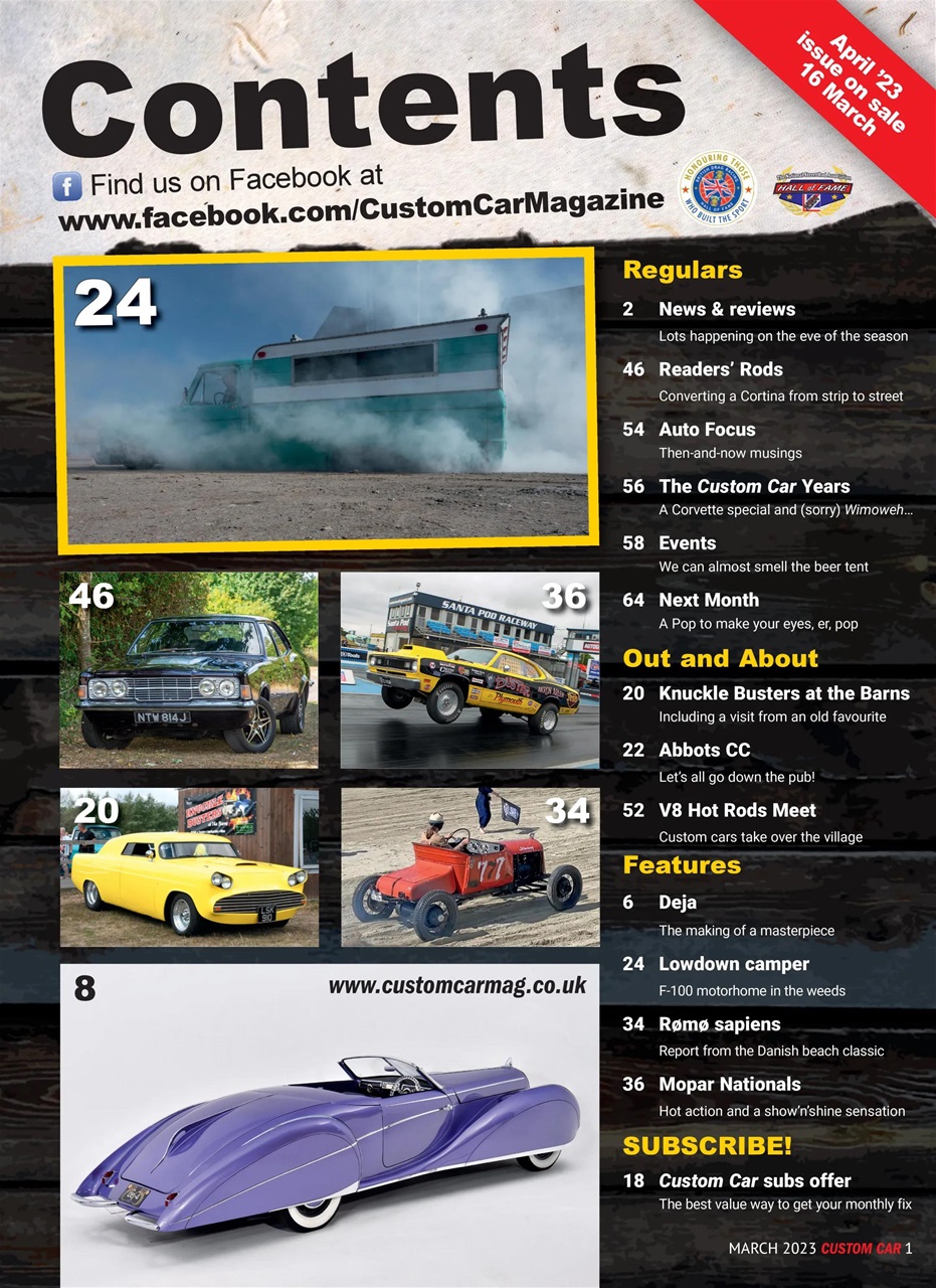 Custom Car Magazine - Mar-23 Back Issue