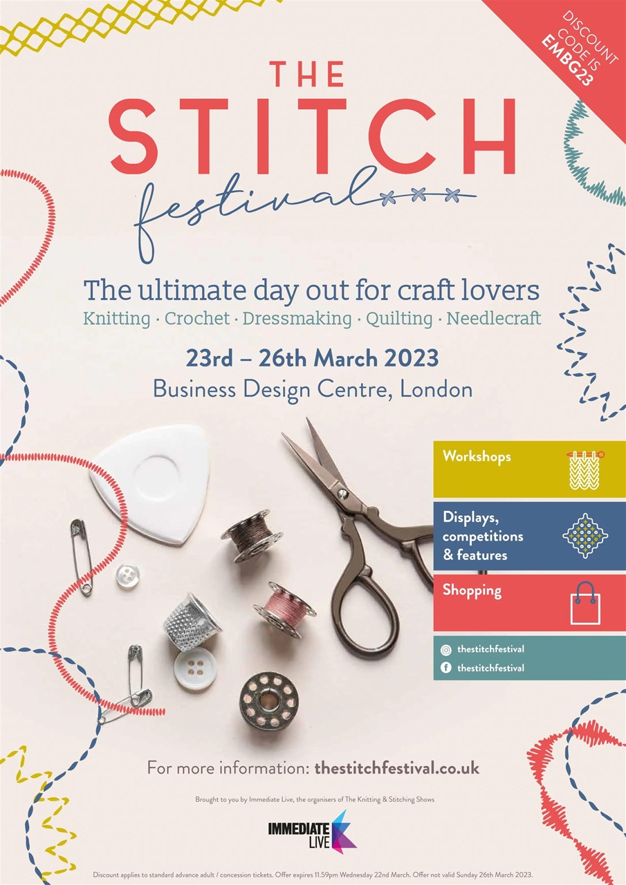 Embroidery Magazine - Mar/Apr 2023 Subscriptions | Pocketmags