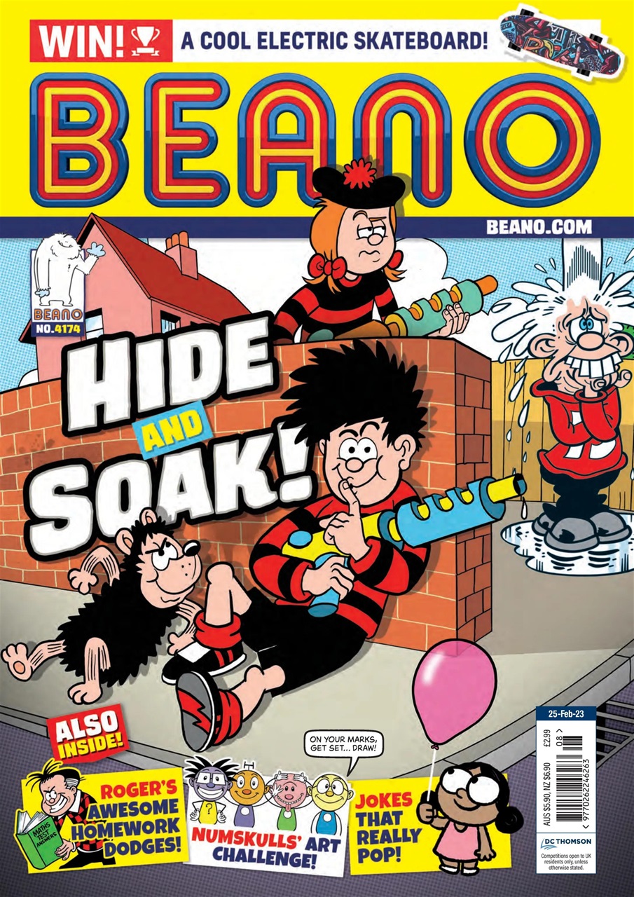 Beano Magazine - 25/02/2023 Back Issue