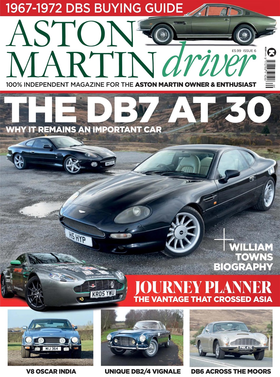Aston Martin Driver Magazine - Issue 6 Back Issue