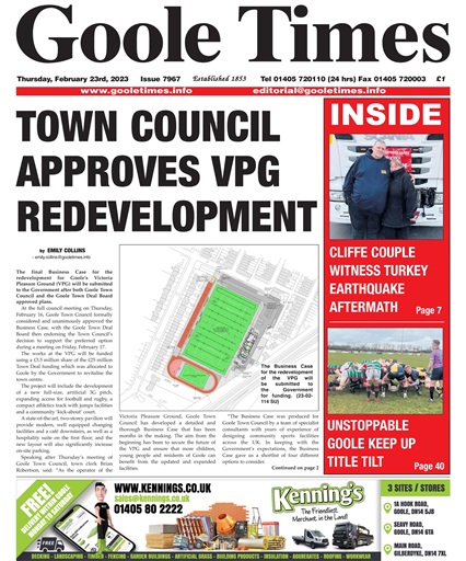 Goole Times Magazine - February 23rd 2023 Back Issue