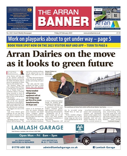 Arran Banner Magazine - 24-Feb-2023 Back Issue