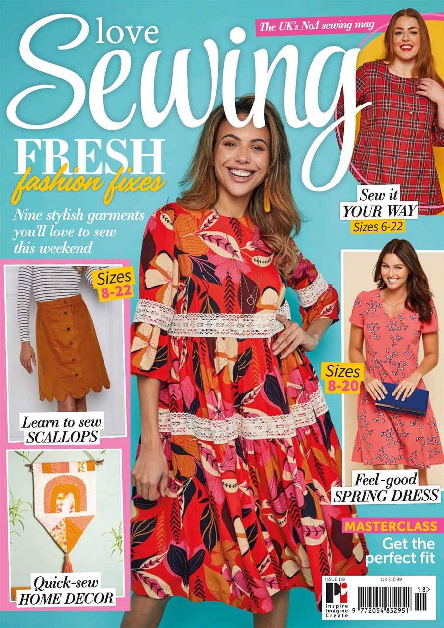 Love Sewing Magazine - Issue 118 Back Issue
