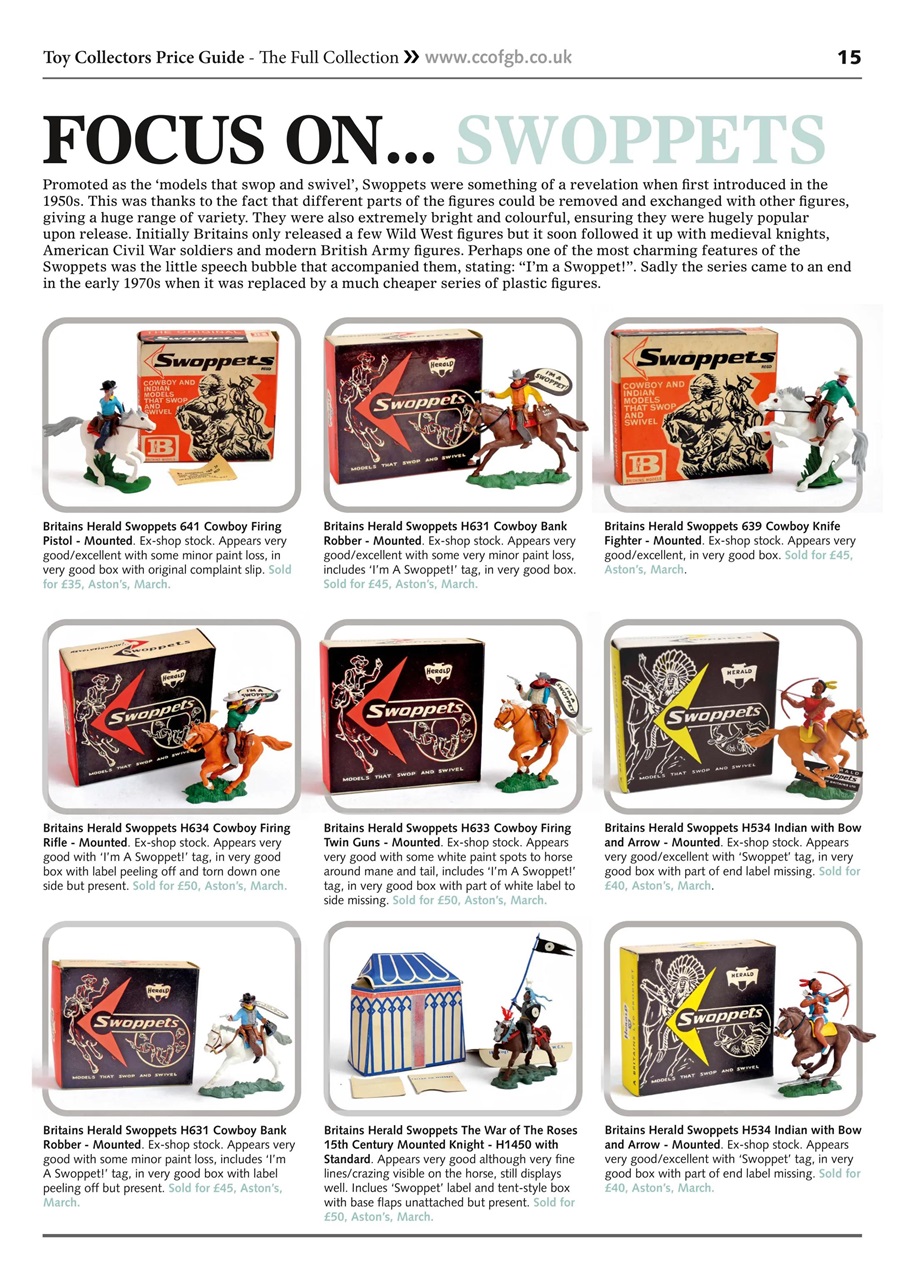 Toy Collectors Price Guide Magazine - Toy Collectors Price Guide - The ...