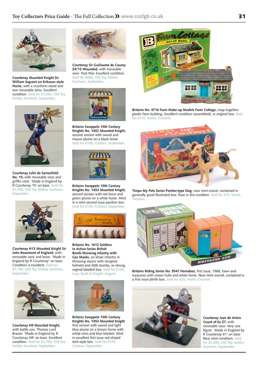 Toy Collectors Price Guide Magazine - Toy Collectors Price Guide - The ...