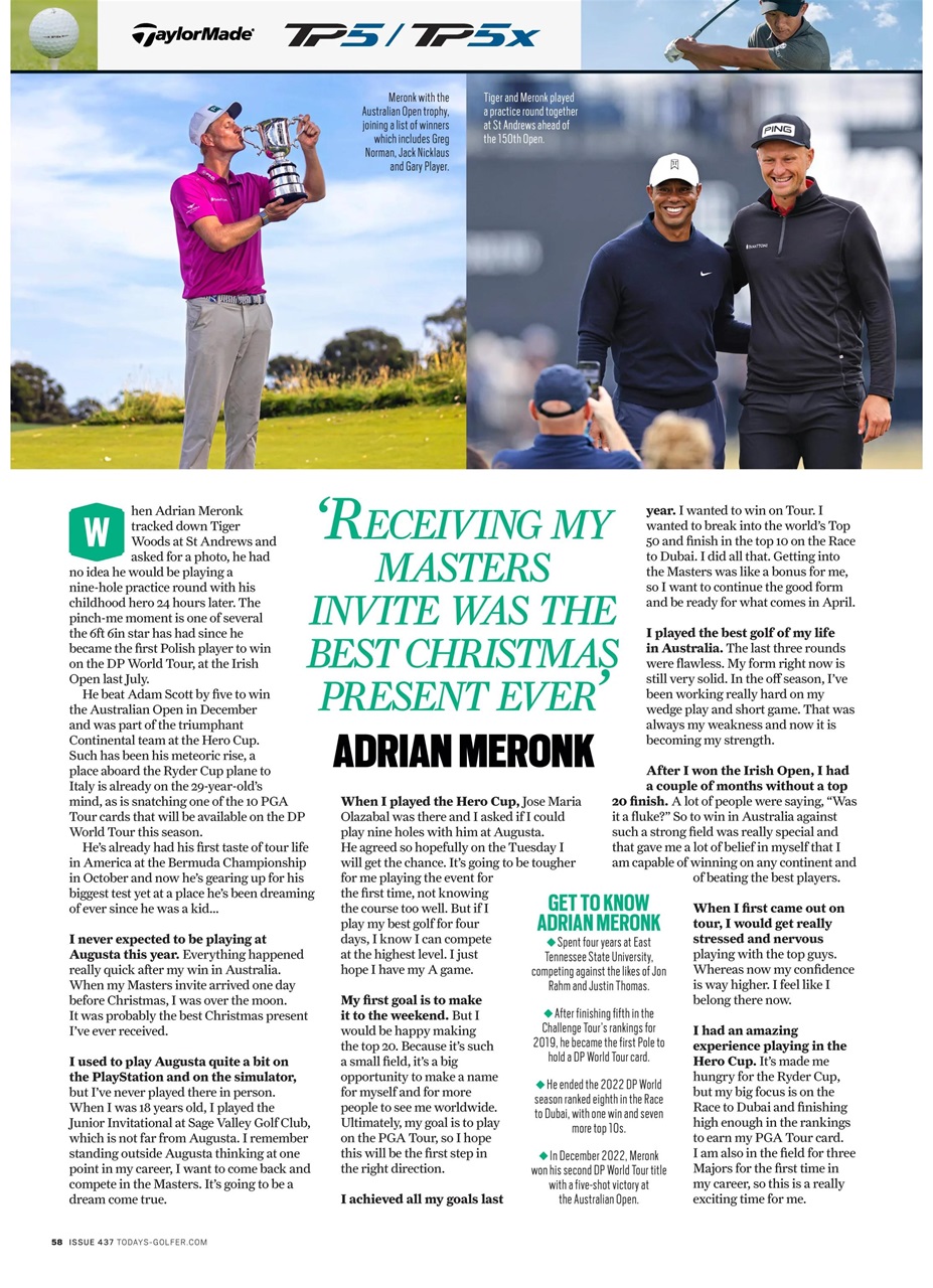 Today's Golfer Magazine - 437 Back Issue