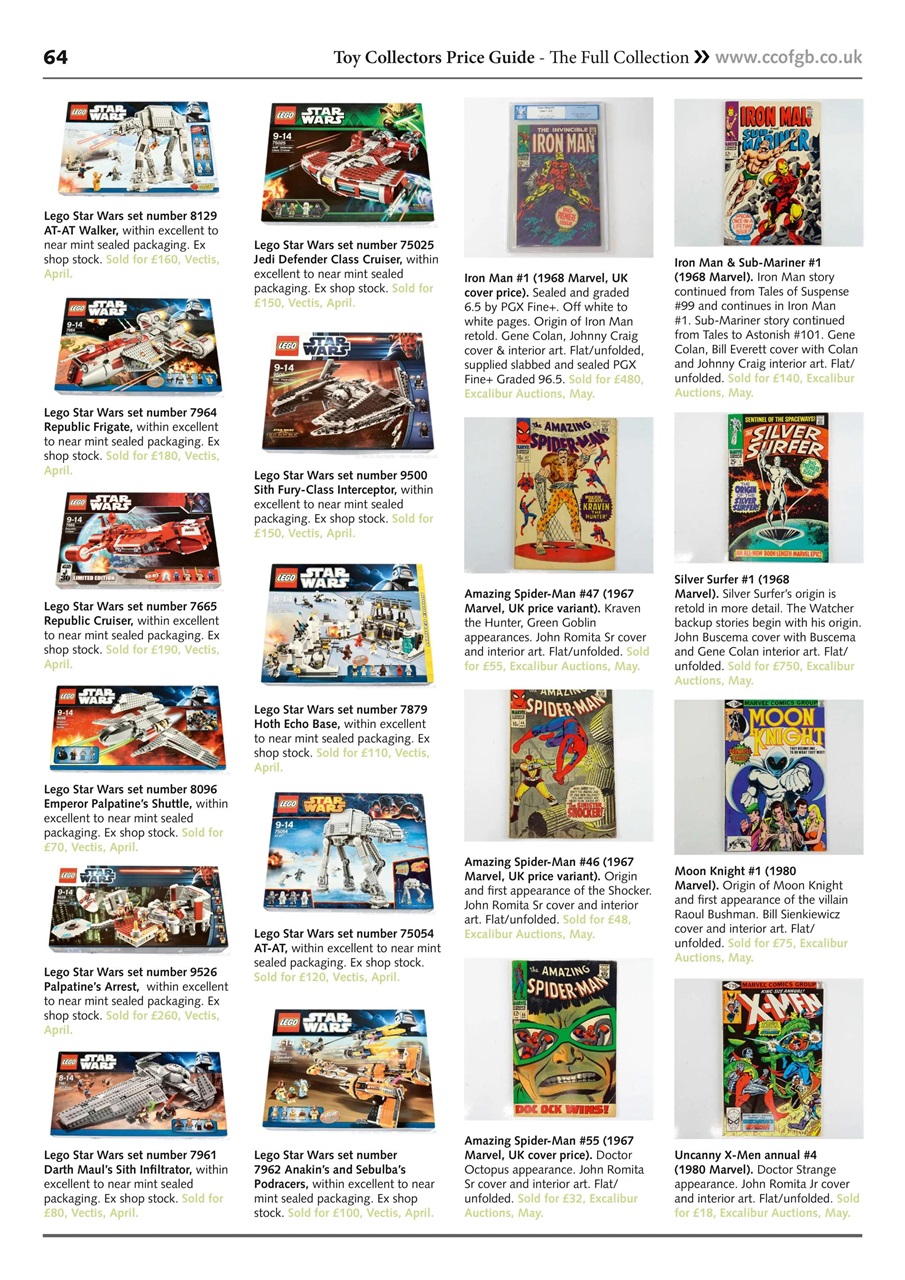 Toy Collectors Price Guide Magazine - Toy Collectors Price Guide - The ...