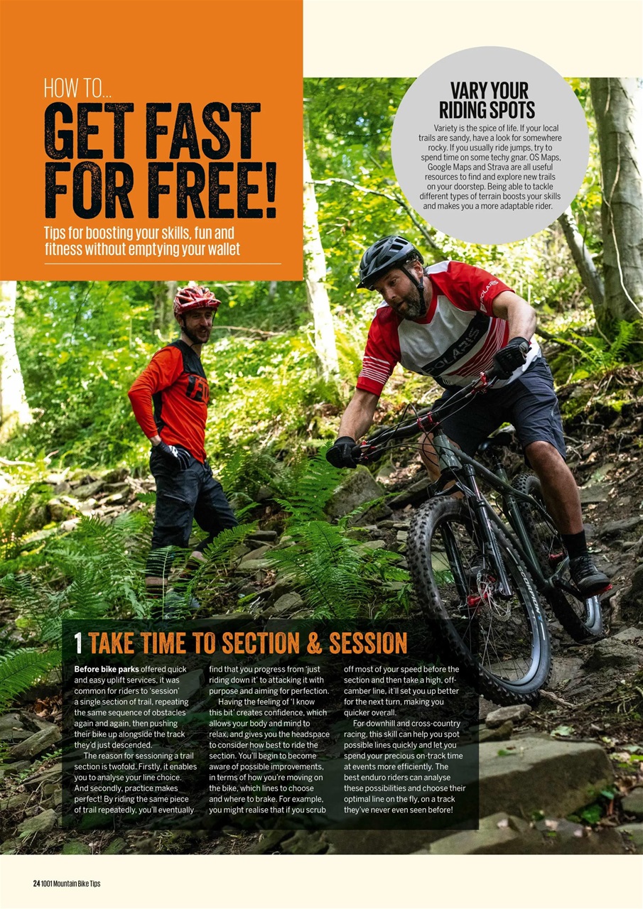 Mountain Biking UK Magazine - 1001 Mountain Biking Tips 2023 Special Issue