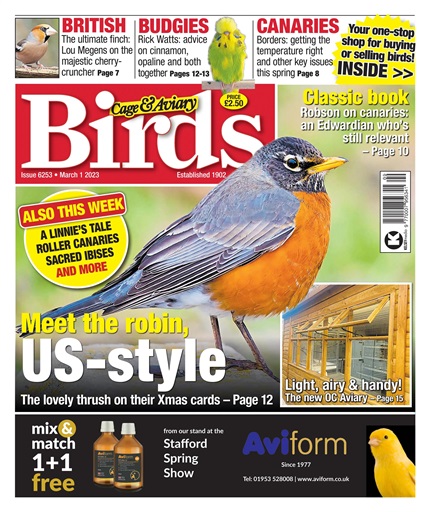 Cage & Aviary Birds Magazine - 1-Mar-23 Back Issue