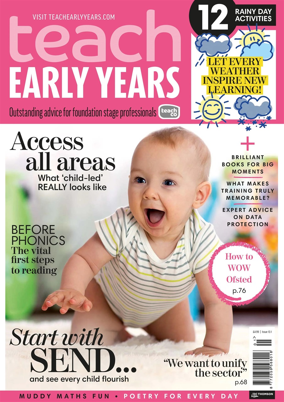 Teach Early Years Magazine Subscriptions and Vol.13 No.1 Issue