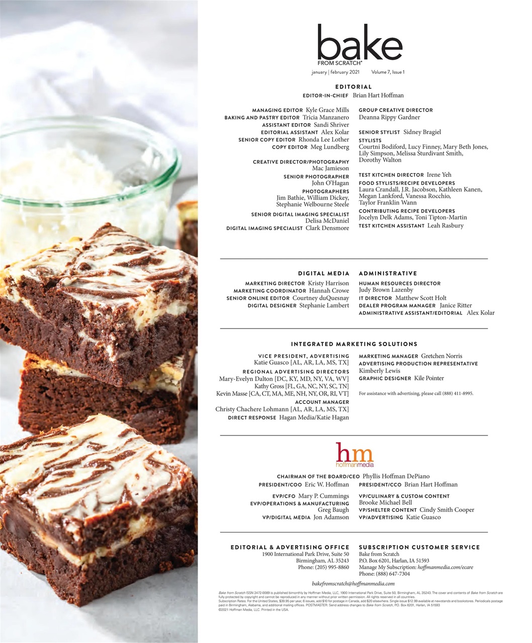 Bake from Scratch Magazine - January/February 2021 Back Issue