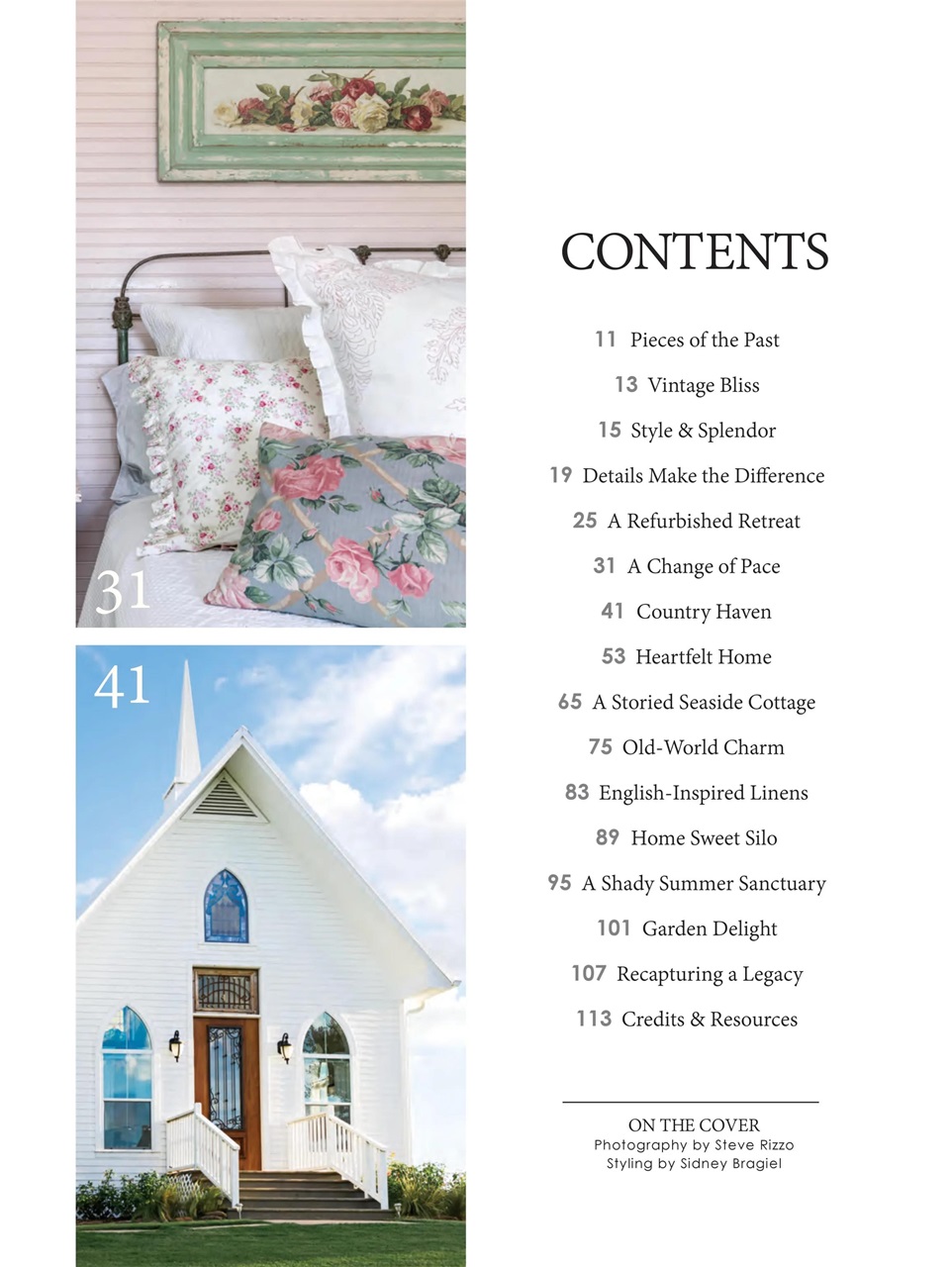 The Cottage Journal Magazine - Vintage Cottage 2022 Special Issue