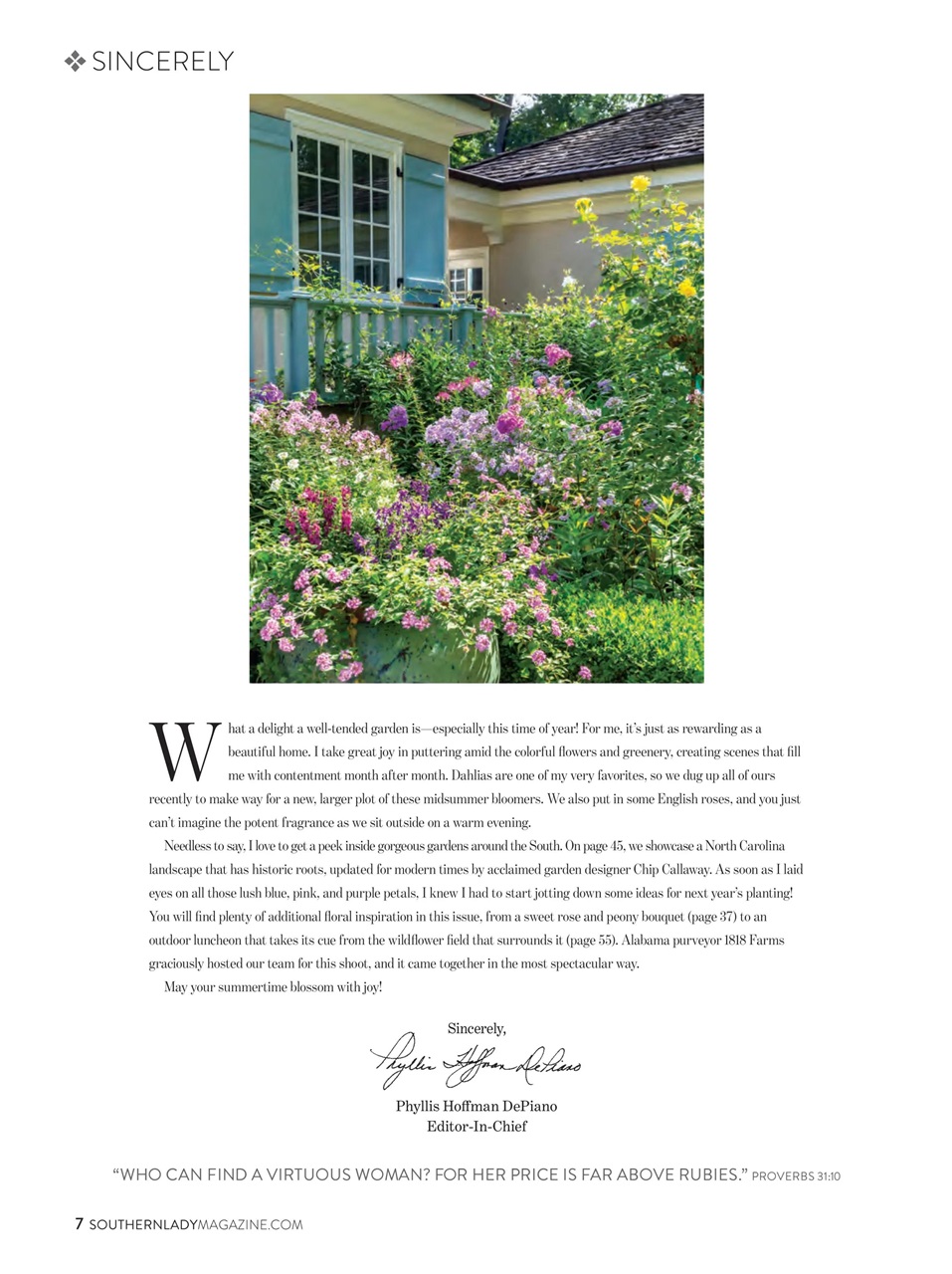 Southern Lady Magazine - May/June 2021 Edizione posteriore