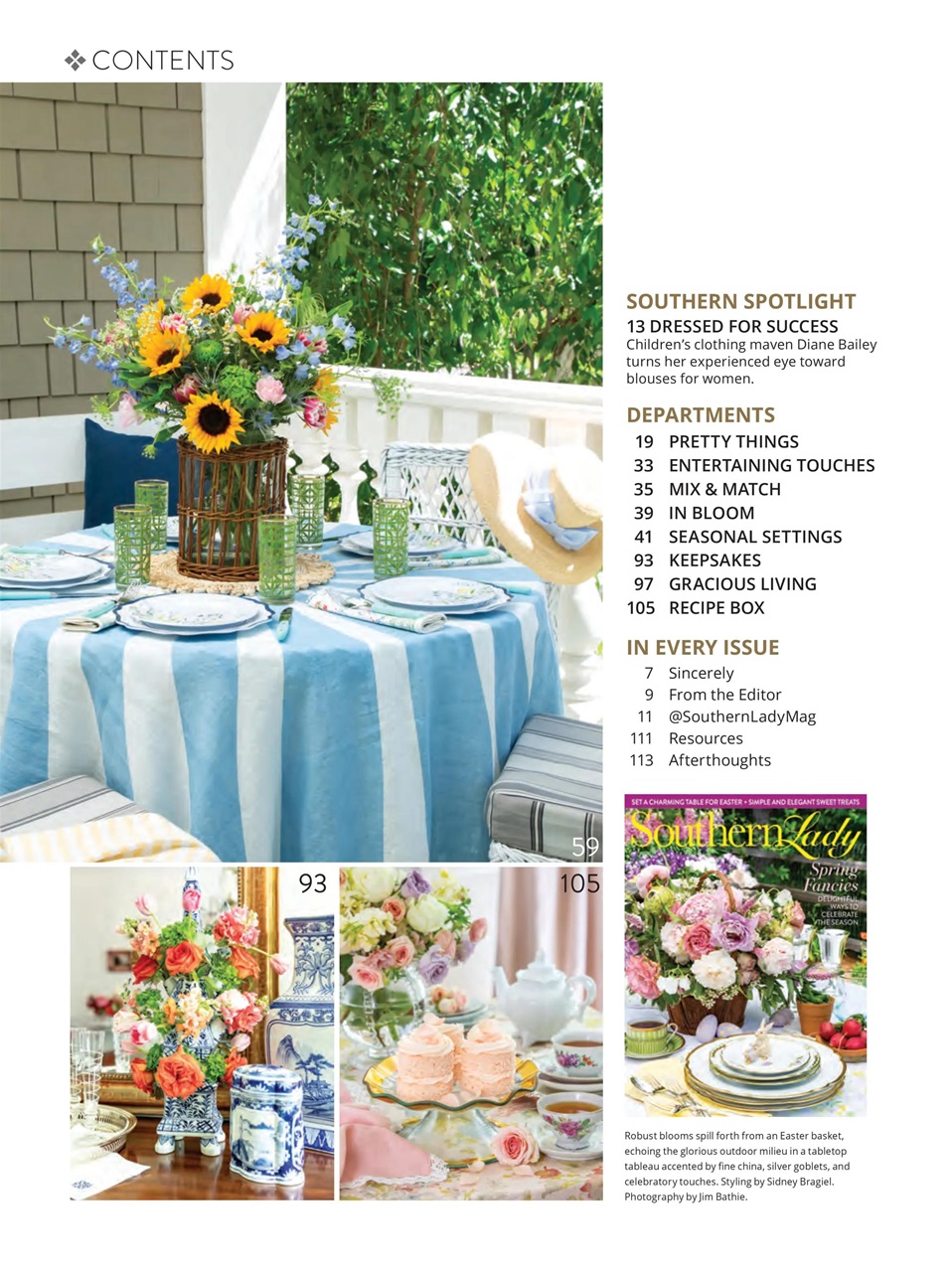 Southern Lady Magazine - March/April 2022 Back Issue