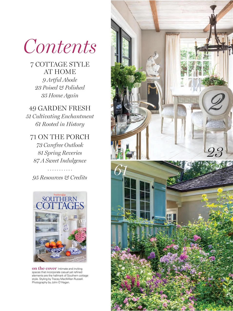 Southern Lady Magazine - Southern Cottages 2023 Special Issue