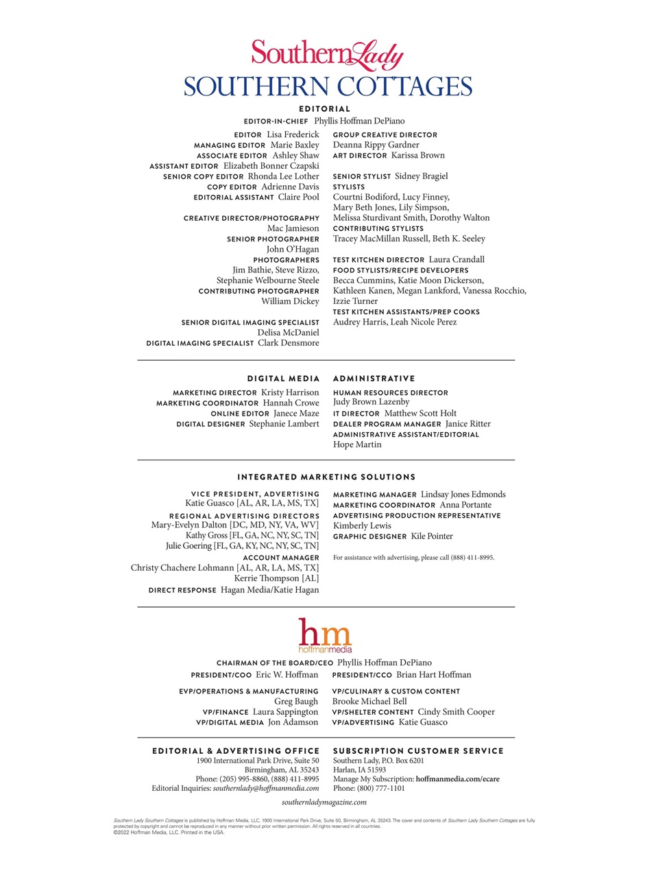 Southern Lady Magazine - Southern Cottages 2023 Special Issue