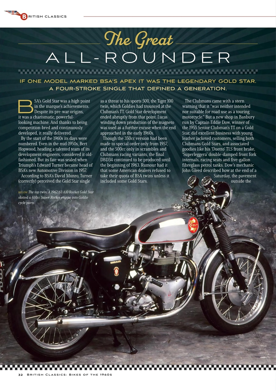 Aviation Specials Magazine - British Classics: Bikes of the 1960s Back ...