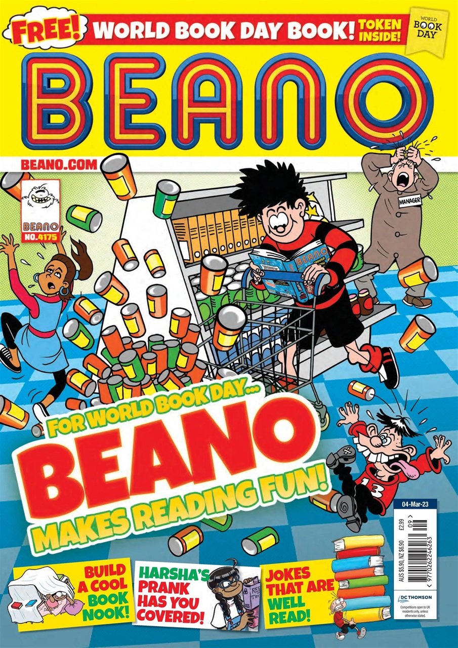 Beano Magazine - 04/03/2023 Back Issue