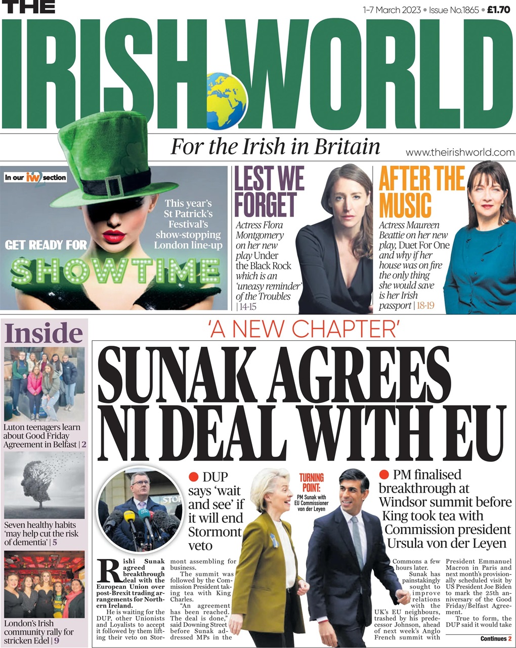 Irish World Magazine - 1865 Back Issue