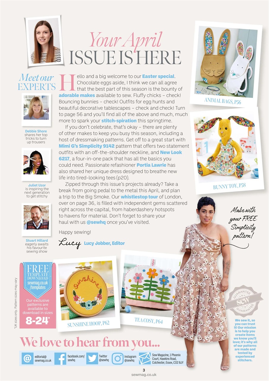 Sew Magazine - Apr-23 Back Issue