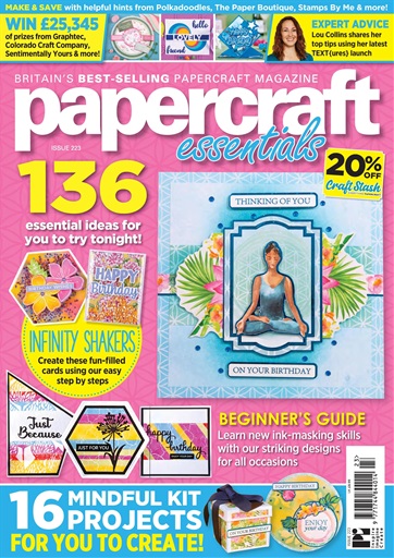 Papercraft Essentials Magazine - Issue 223 Back Issue
