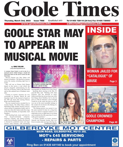 Goole Times Magazine - March 2nd 2023 Back Issue