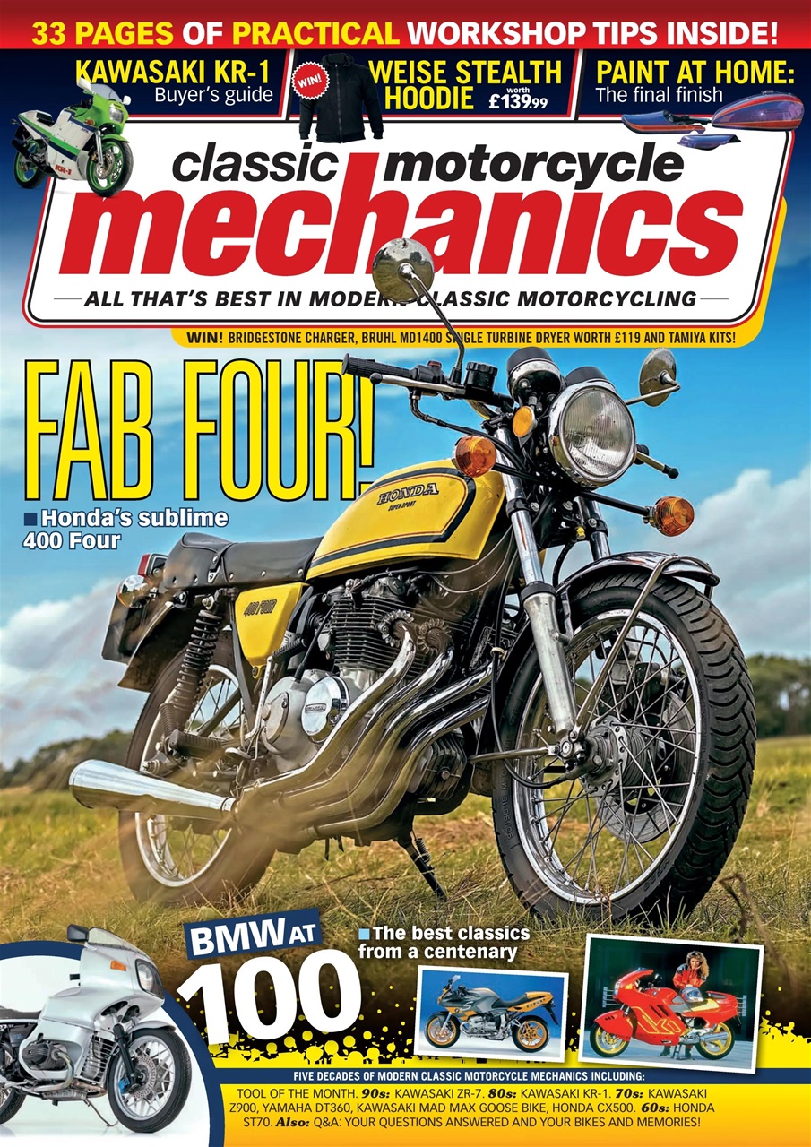 Classic Motorcycle Mechanics Magazine - April 2023 Back Issue