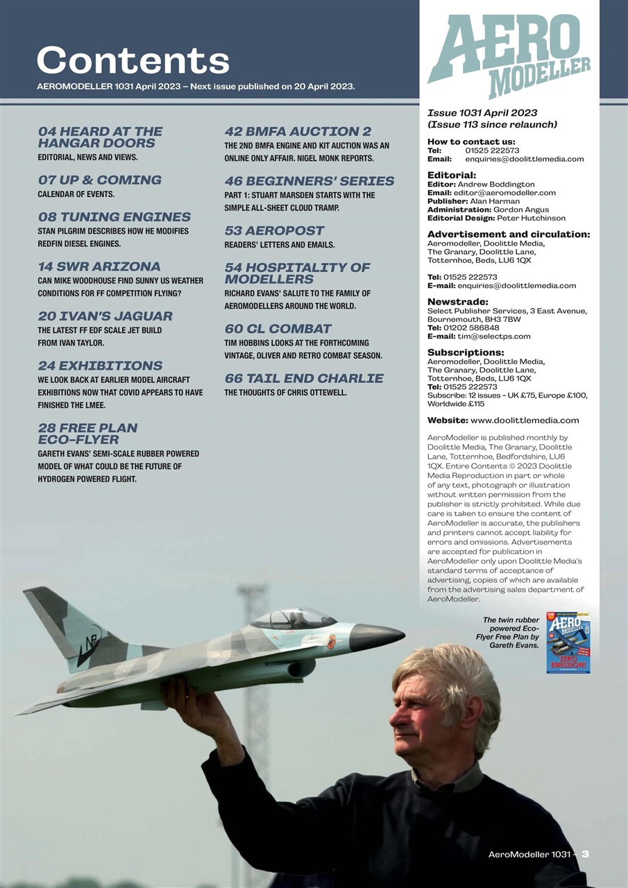 AeroModeller Magazine - April 23 Back Issue