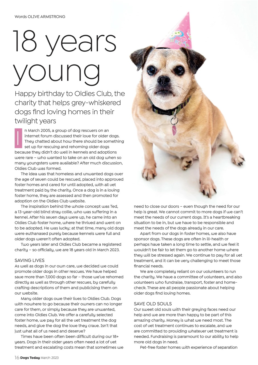 Dogs Today Magazine - March 2023 Back Issue