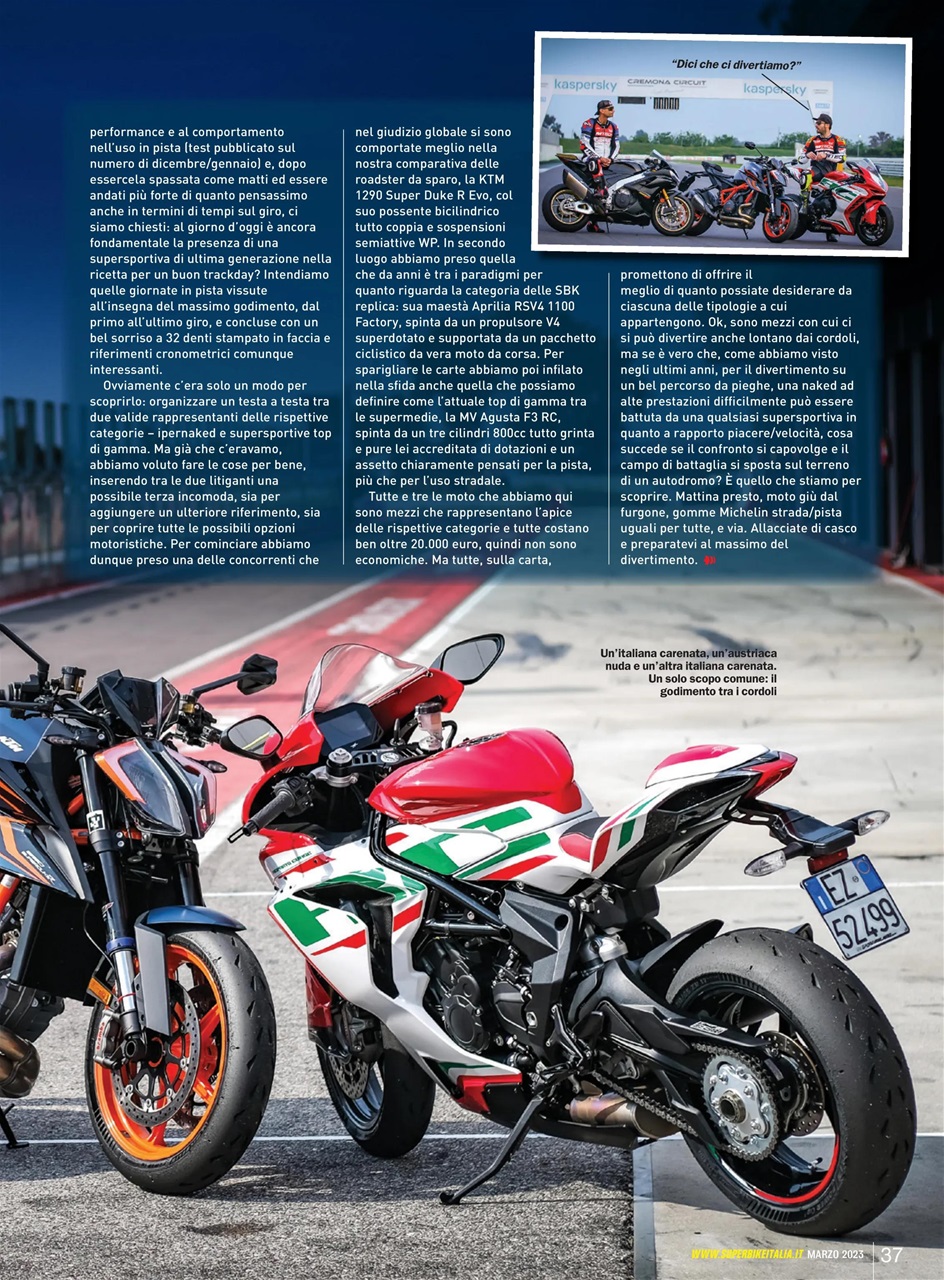 Superbike Italia Magazine - Marzo 2023 Back Issue